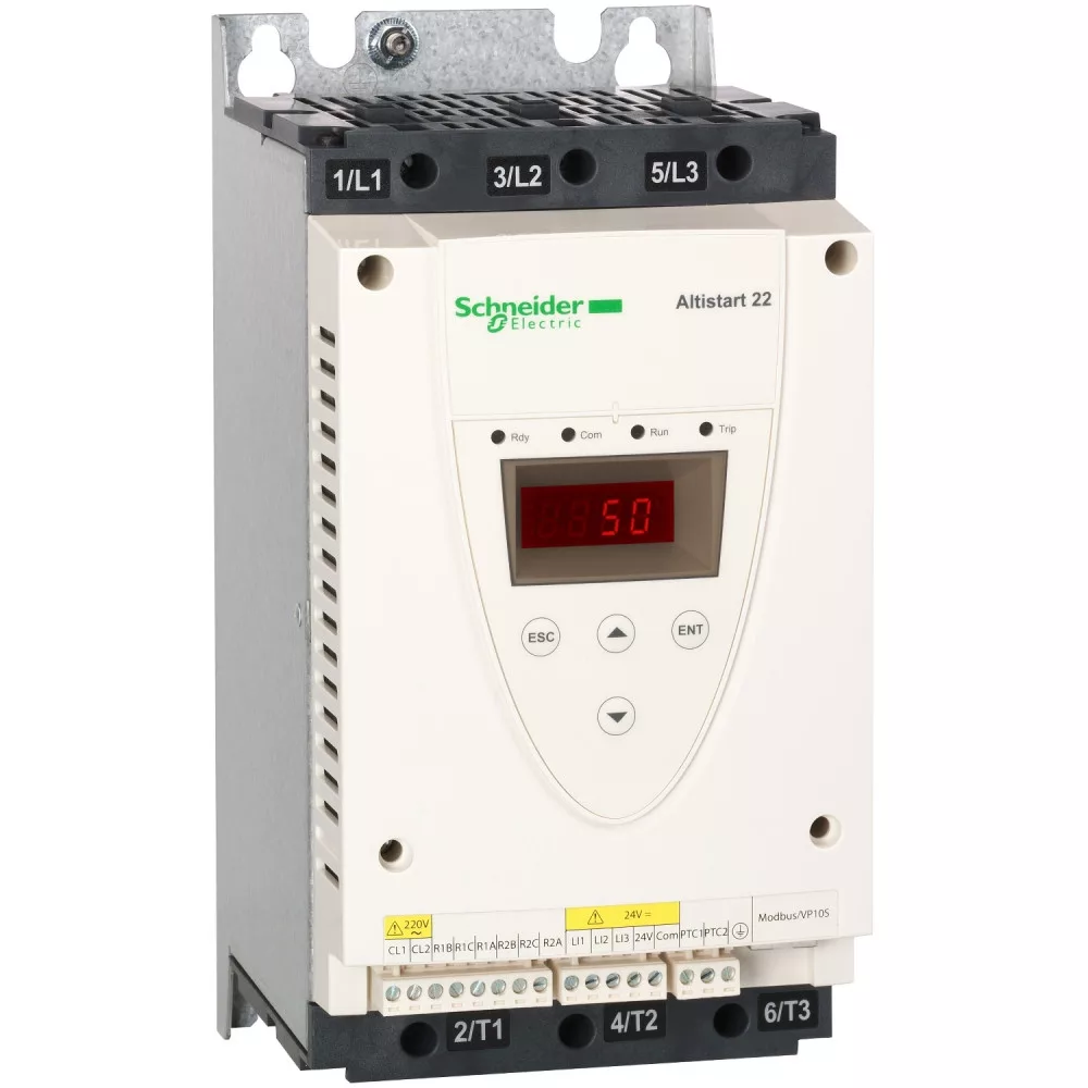 Schneider ATS22D32S6 Altistart 22 lágyindító,32A,3f,208…600V